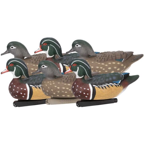 FLOATER DECOYS - WOOD DUCKS - 6 PACK